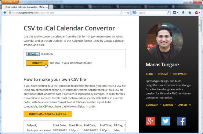 How to Convert Excel to ICS Calendar Files with MS Excel and CSV...
